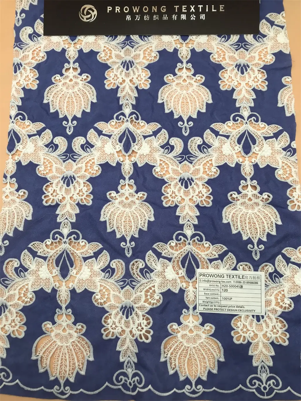 Laser Cut / Burn Out - Prowong Textile - High end lace and embroidery ...